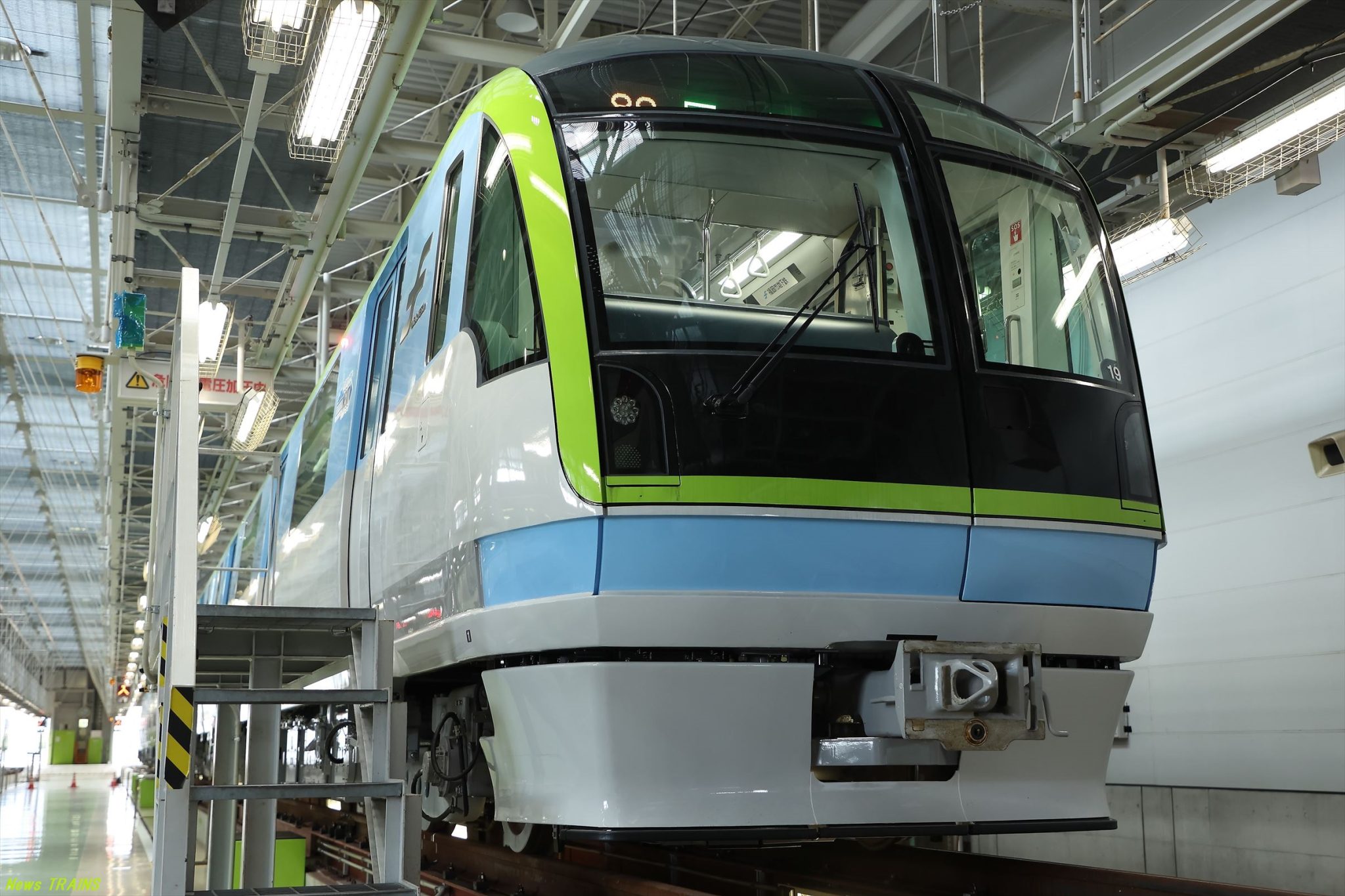 【福岡市交通局】七隈線延伸に伴い増備する新車両3000A系を報道関係者向けに公開＜Photo report＞ | 鉄道ニュース News TRAINS ニューストレインズ