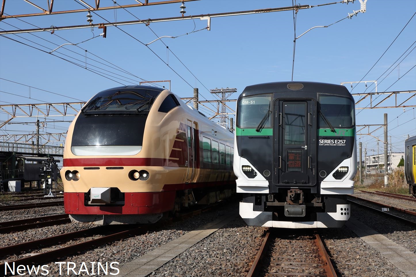 【東日本旅客鉄道】E653系国鉄色塗装を展示 幕張車両センター開設50周年記念「マリフェス 50th Anniversary」を開催＜Photo report＞ | 鉄道ニュース News ...