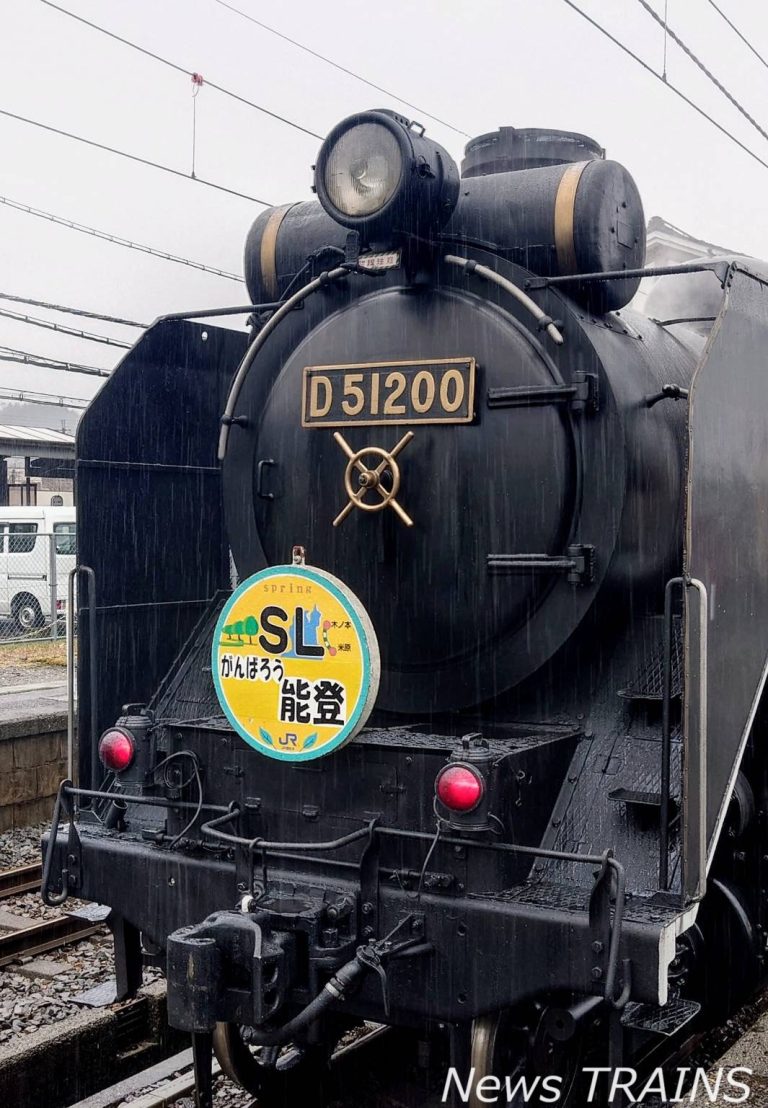 【西日本旅客鉄道】北陸本線にD51200号機の雄姿が 試運転を実施＜Photo report＞ | 鉄道ニュース News TRAINS ニューストレインズ