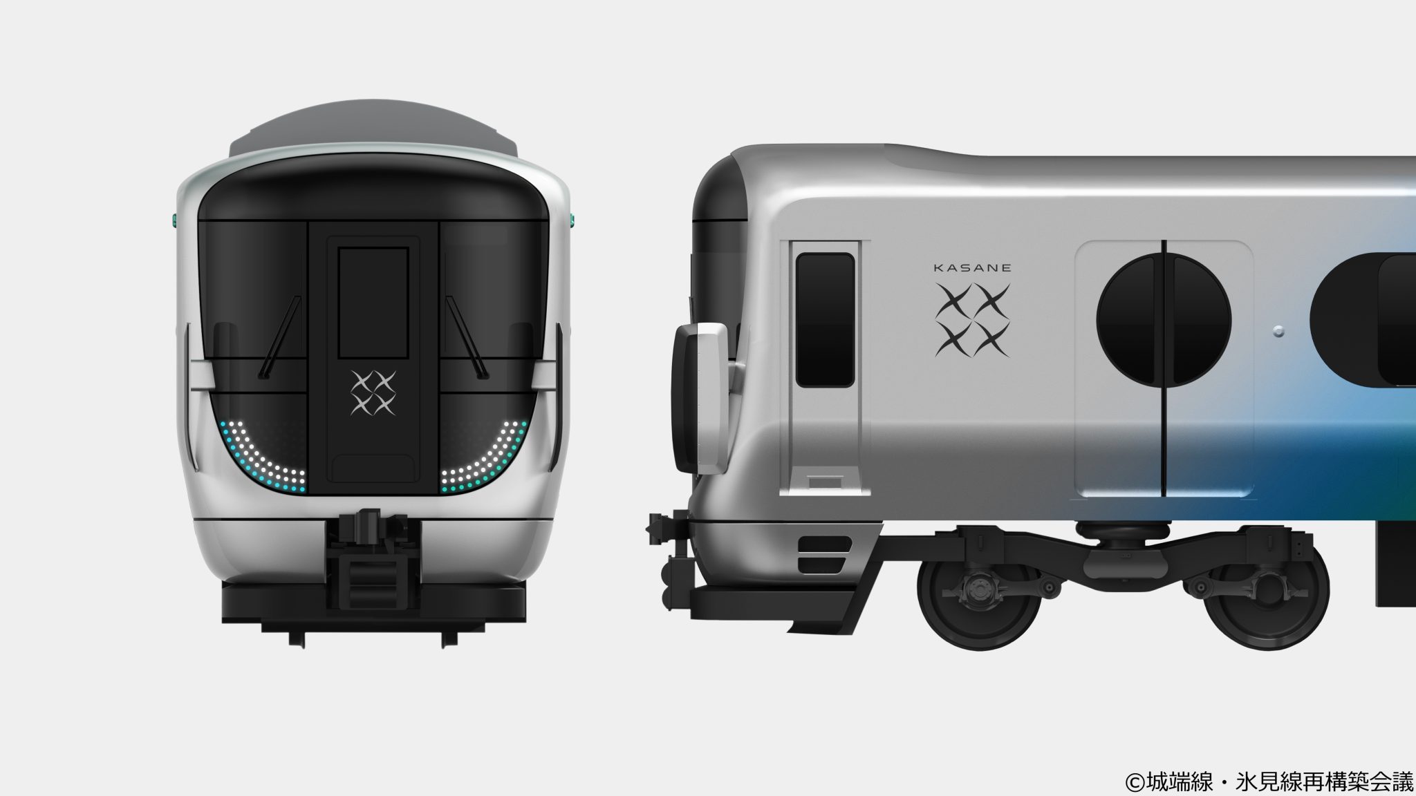 城端線・氷見線用の新型車両のデザインを発表 2029年度を目途にあいの風とやま鉄道に移管 | 鉄道ニュース News TRAINS ニューストレインズ