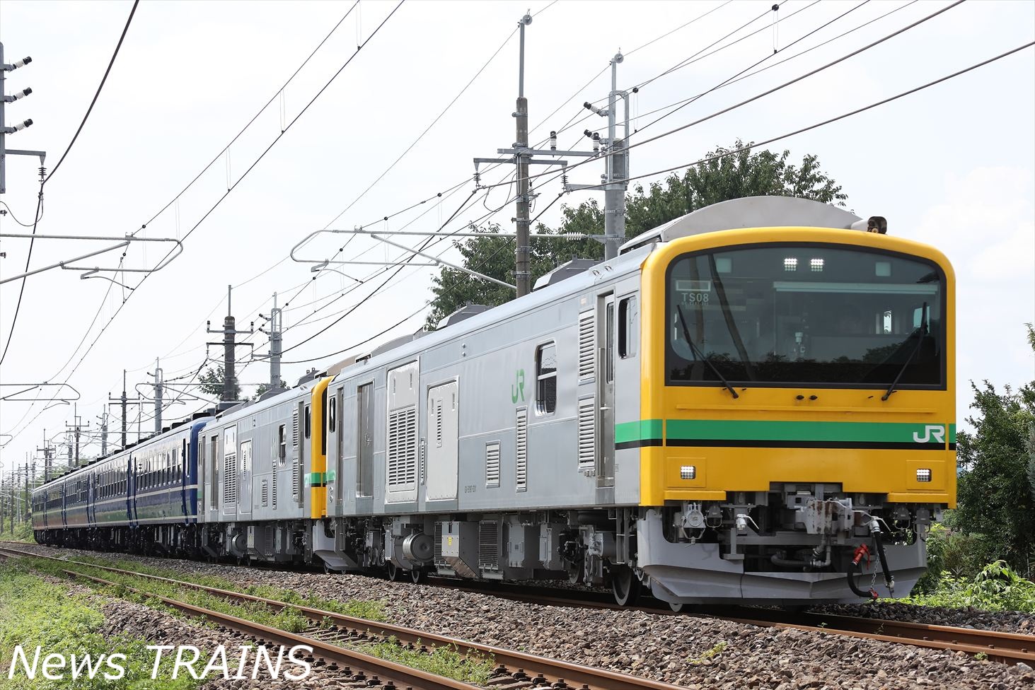 GV-E197系が D51498の代走で「SLぐんま水上」でデビュー | 鉄道ニュース News TRAINS ニューストレインズ